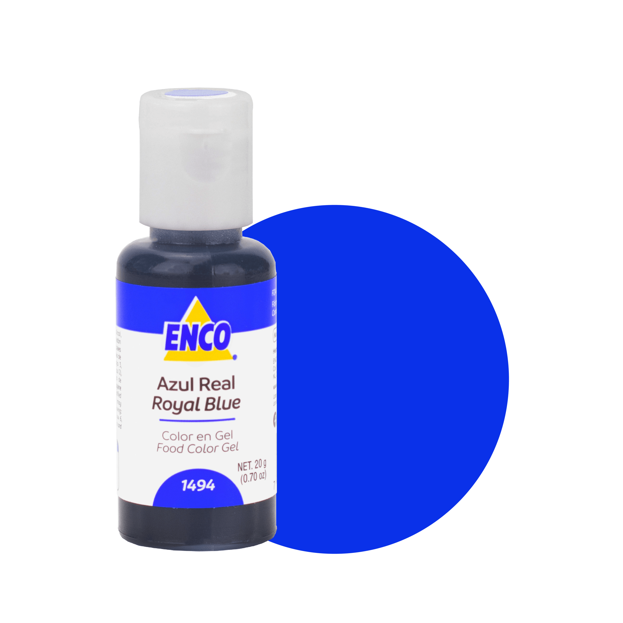 COLOR EN GEL AZUL REAL 1494 (20G) | Valle de los Reyes