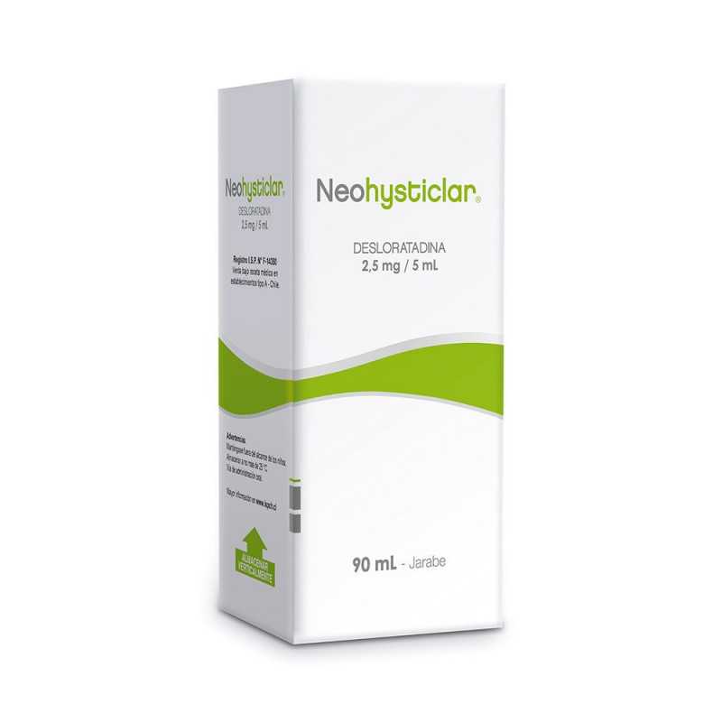 NEOHYSTICLAR JARABE 2,5/5 MILIGRAMOS X 90 MILILITROS | FarmaciaSole