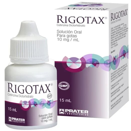 RIGOTAX GOTAS 10 MILIGRAMOS/MILILITROS X 15 MILILITROS | FarmaciaSole