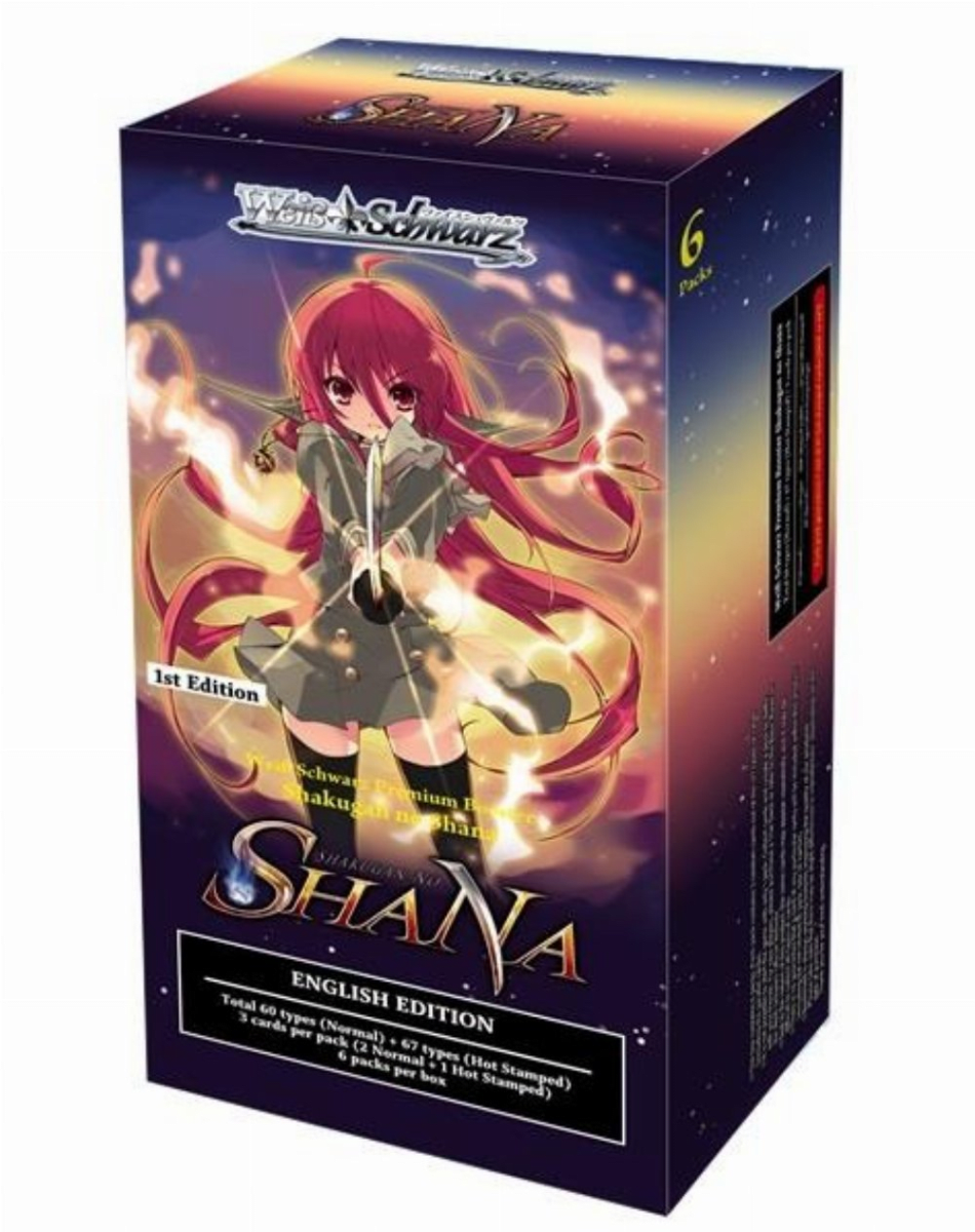 Weiss Schwarz: Shakugan no Shana Premium Boosters Display | Third Impact