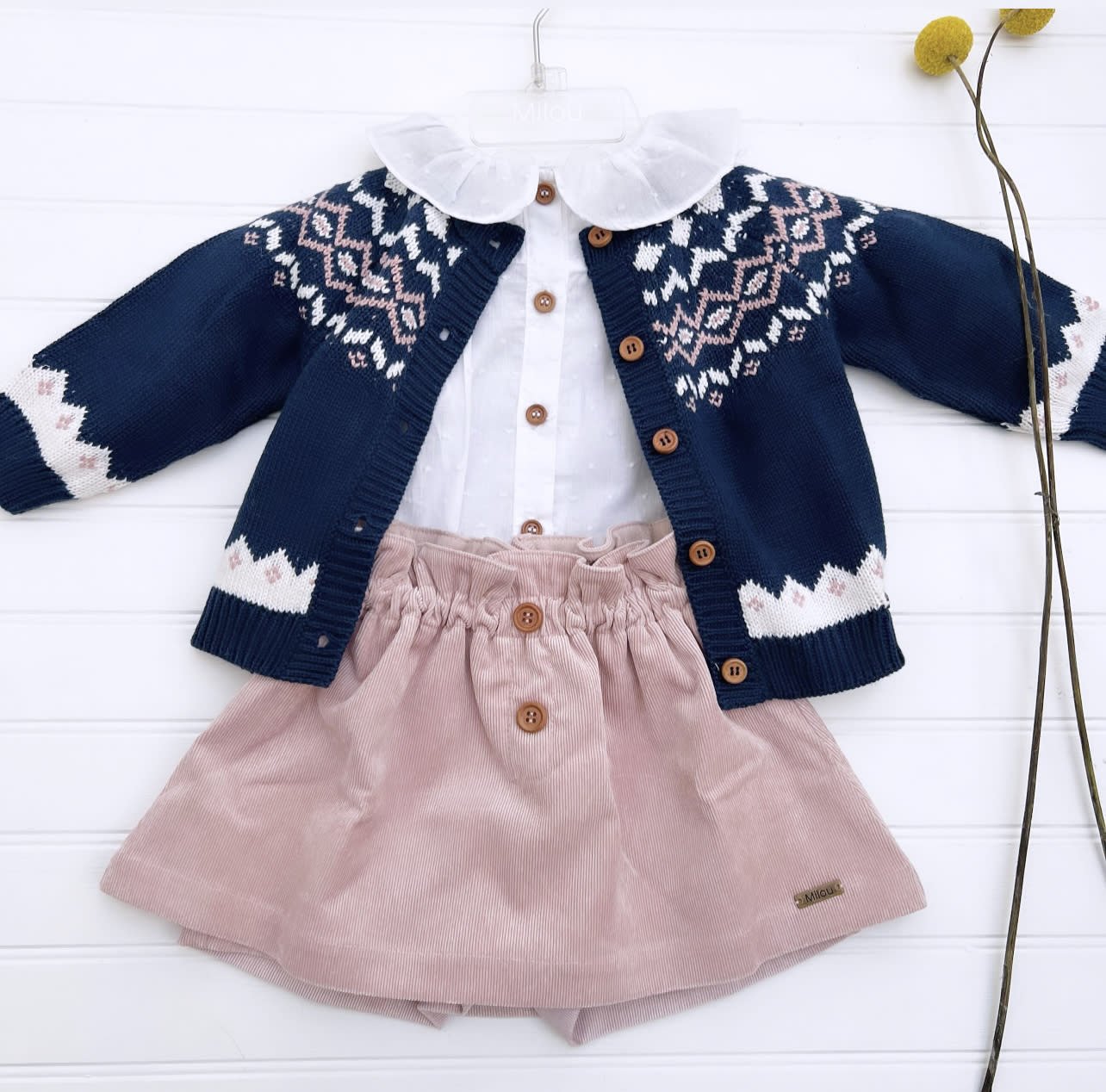 Falda cot rosa | Milou | Baby - Kids