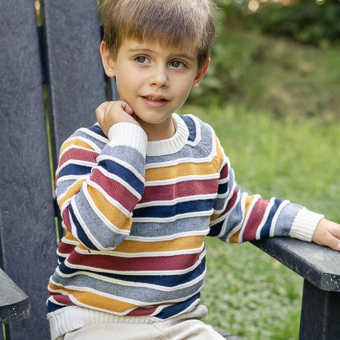 Sweater rallas colores | Milou | Baby - Kids
