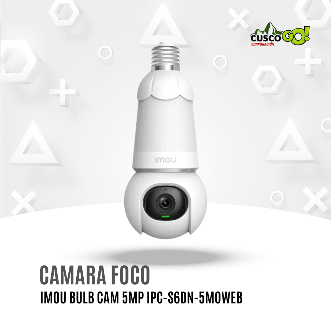 Camara Foco Imou Bulb Cam 5MP | CUSCOGO