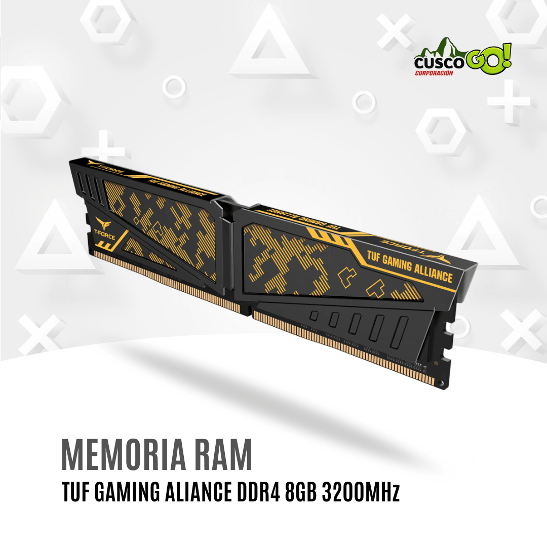 Memoria RAM TUF Gaming Alliance DDR4 8GB 3200MHz | CUSCOGO