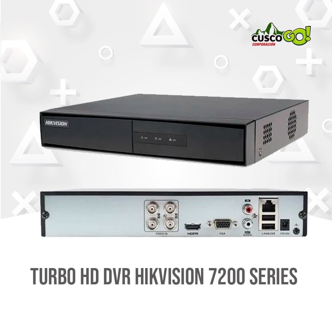 TURBO HD DVR HIKVISION 7200 SERIES | CUSCOGO