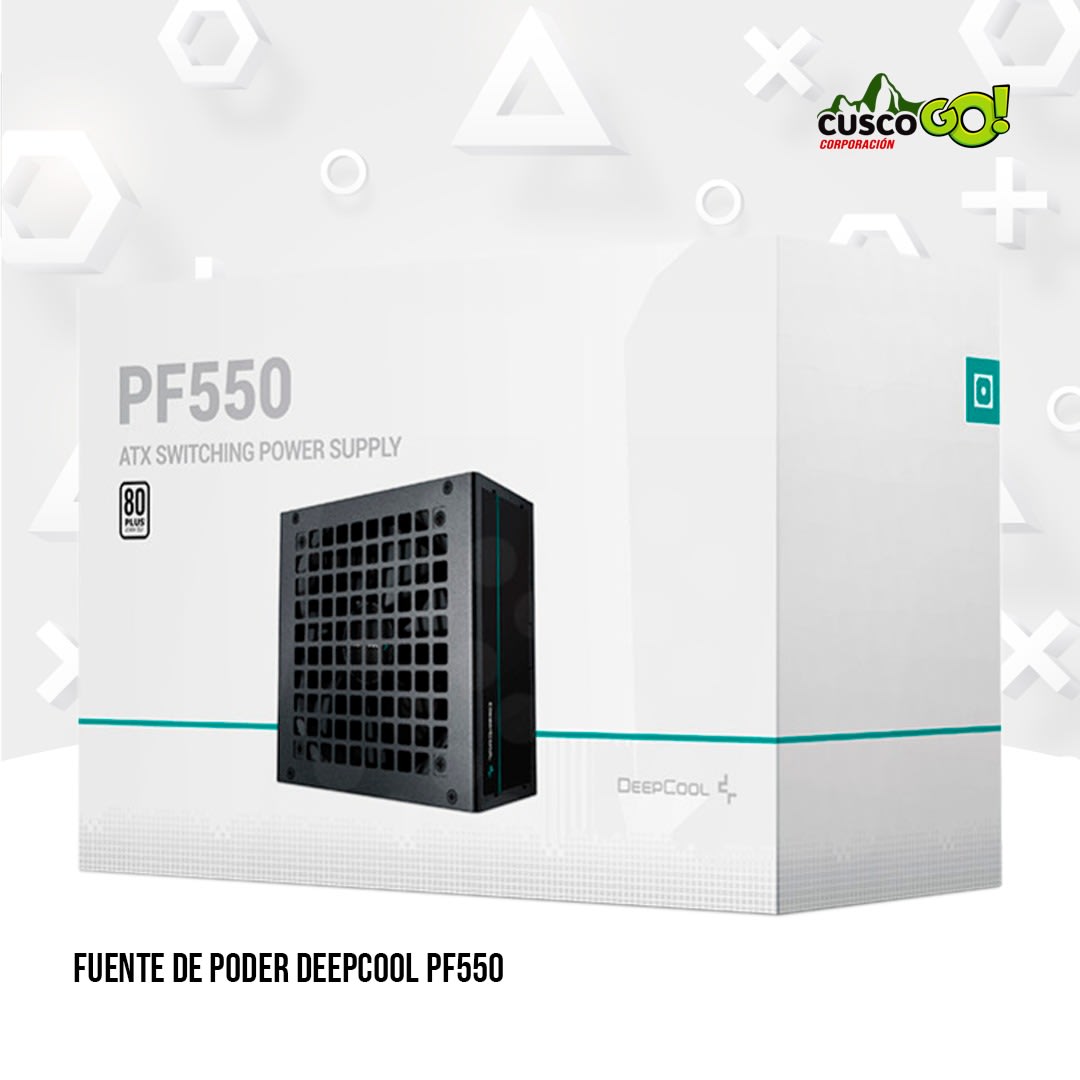 FUENTE DE PODER DEEPCOOL PF550 | CUSCOGO