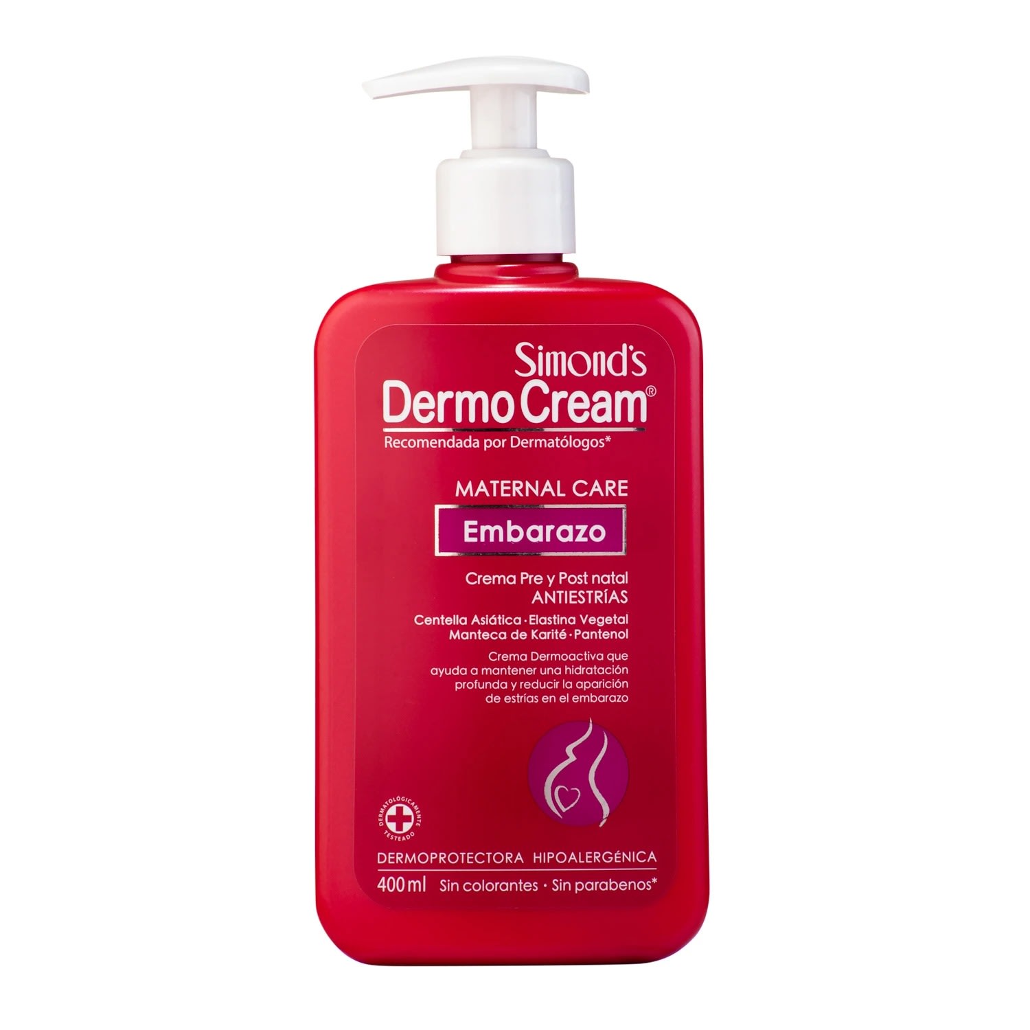 DERMOCREAM MATERNAL CARE EMBARAZO 400 ML | Farmacia La Botica Italia