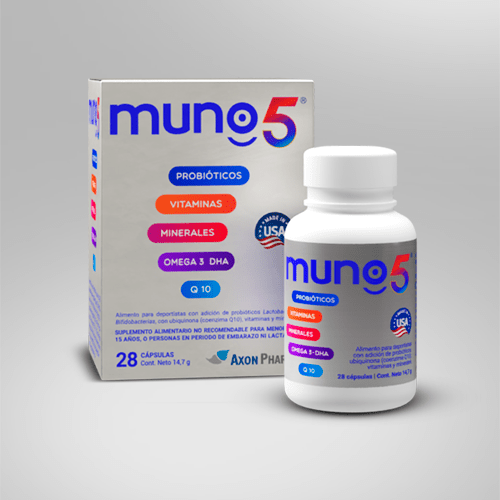 MUNO 5 28 CAPSULAS | Farmacia La Botica Italia