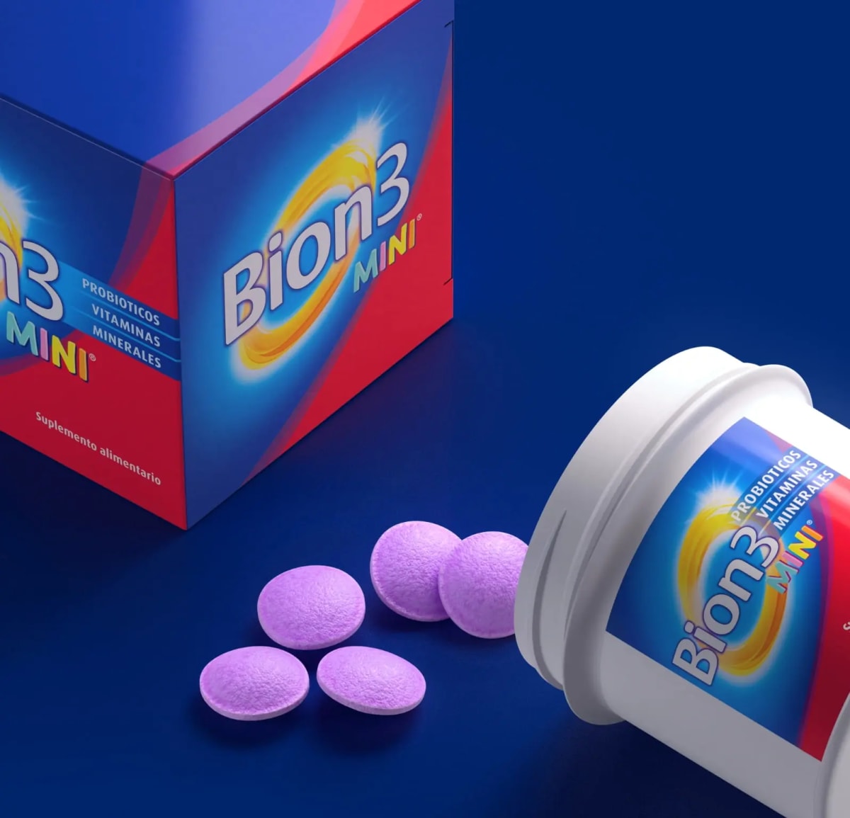 BION3 MINI 30 COMPRIMIDOS MASTICABLES | Farmacia La Botica Italia
