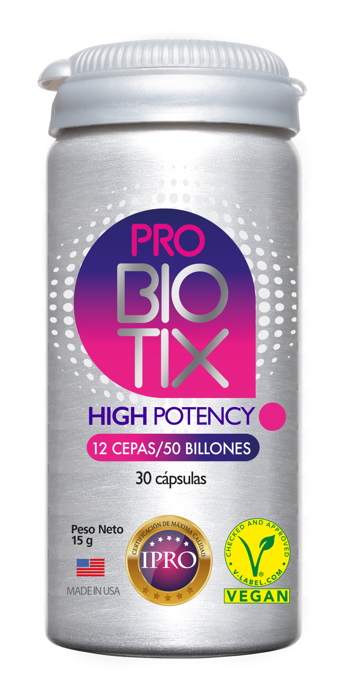 PROBIOTIX HIGH POTENCY 30 CAPSULAS | Farmacia La Botica Italia