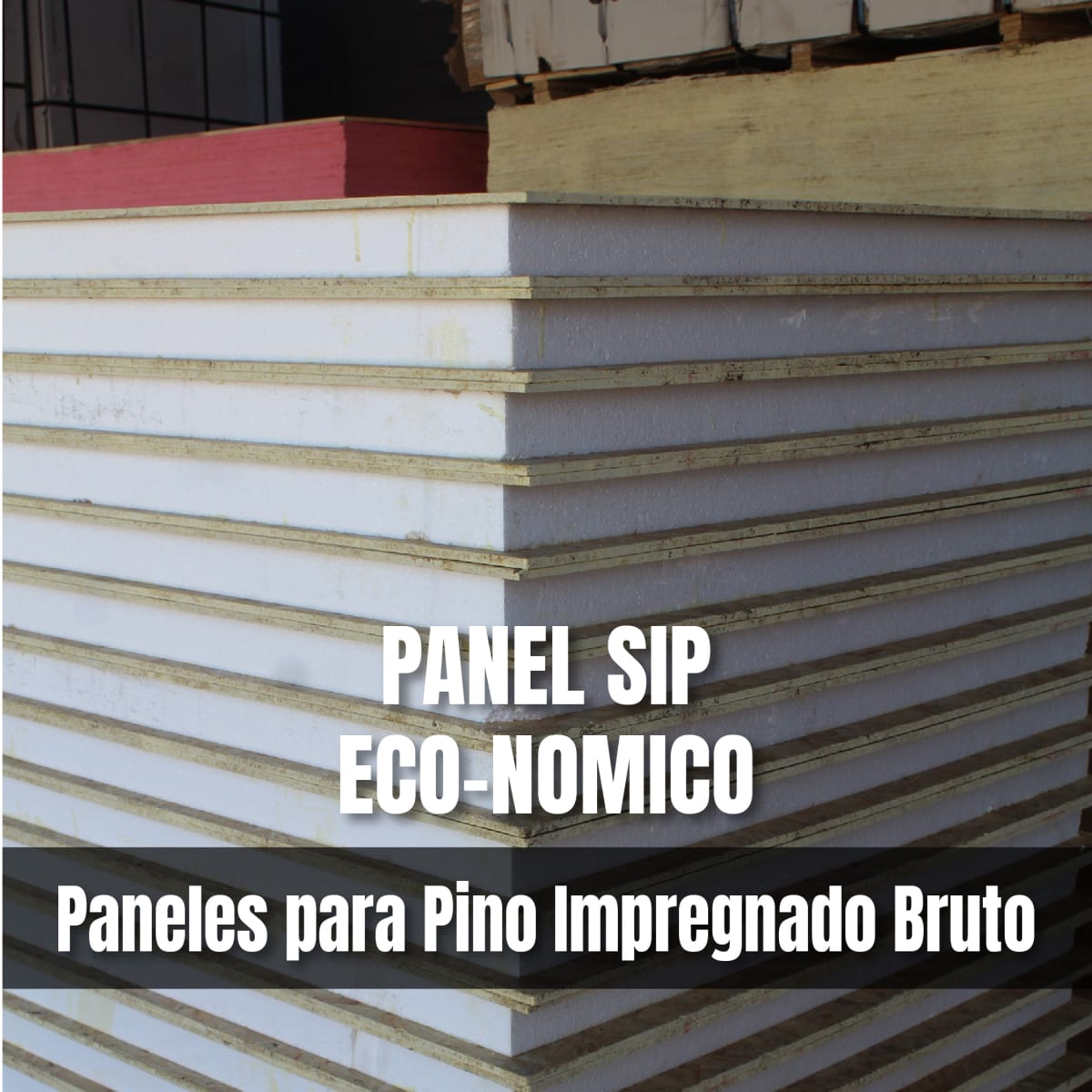 Panel SIP Eco Para Pino Impregnado Bruto | Comercializadora Cometa Spa