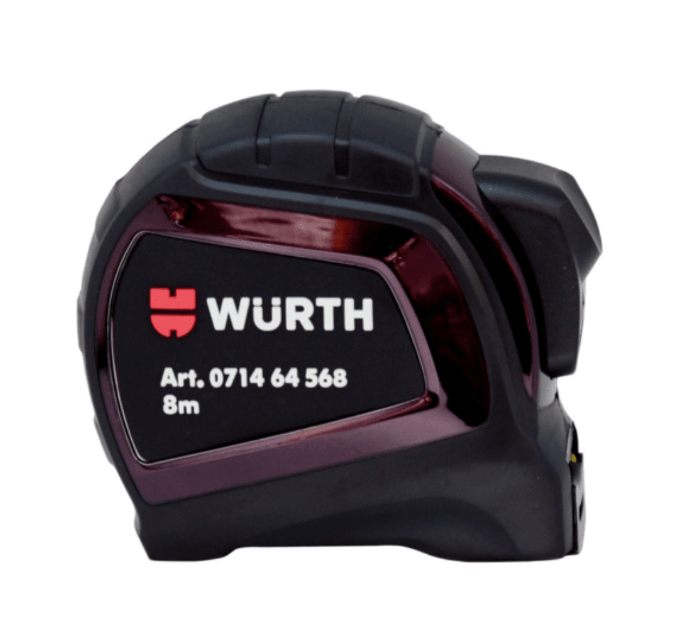 METRO MEDIR 25MM 8MTS WURTH | G-ELED