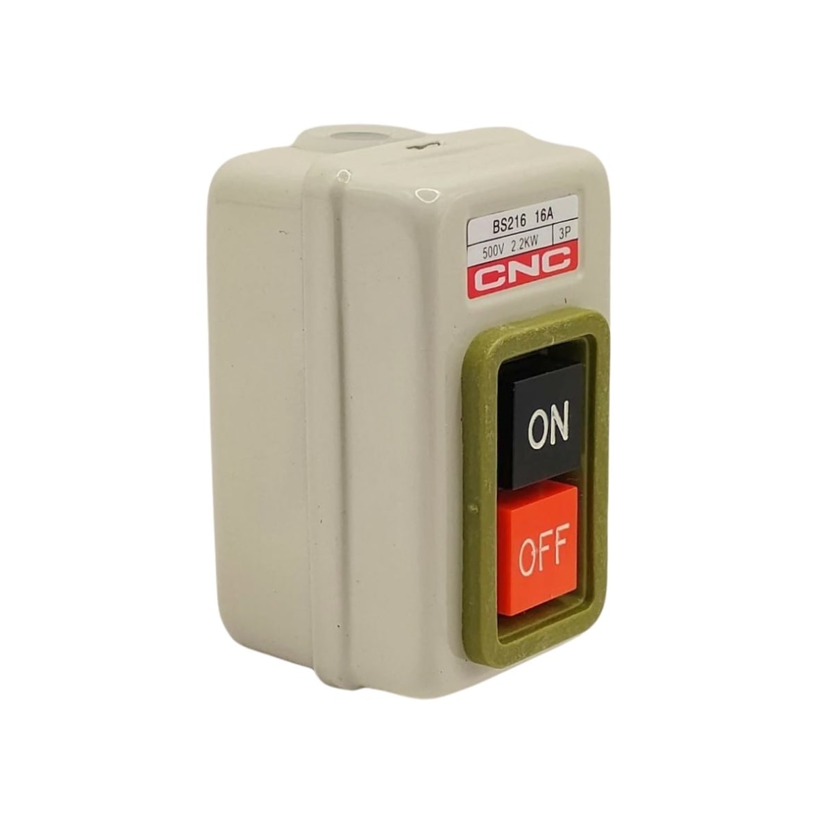 Botonera Sobrepuesta Metalica Partir/Parar con Reten 3P 2.2kW | INGOA