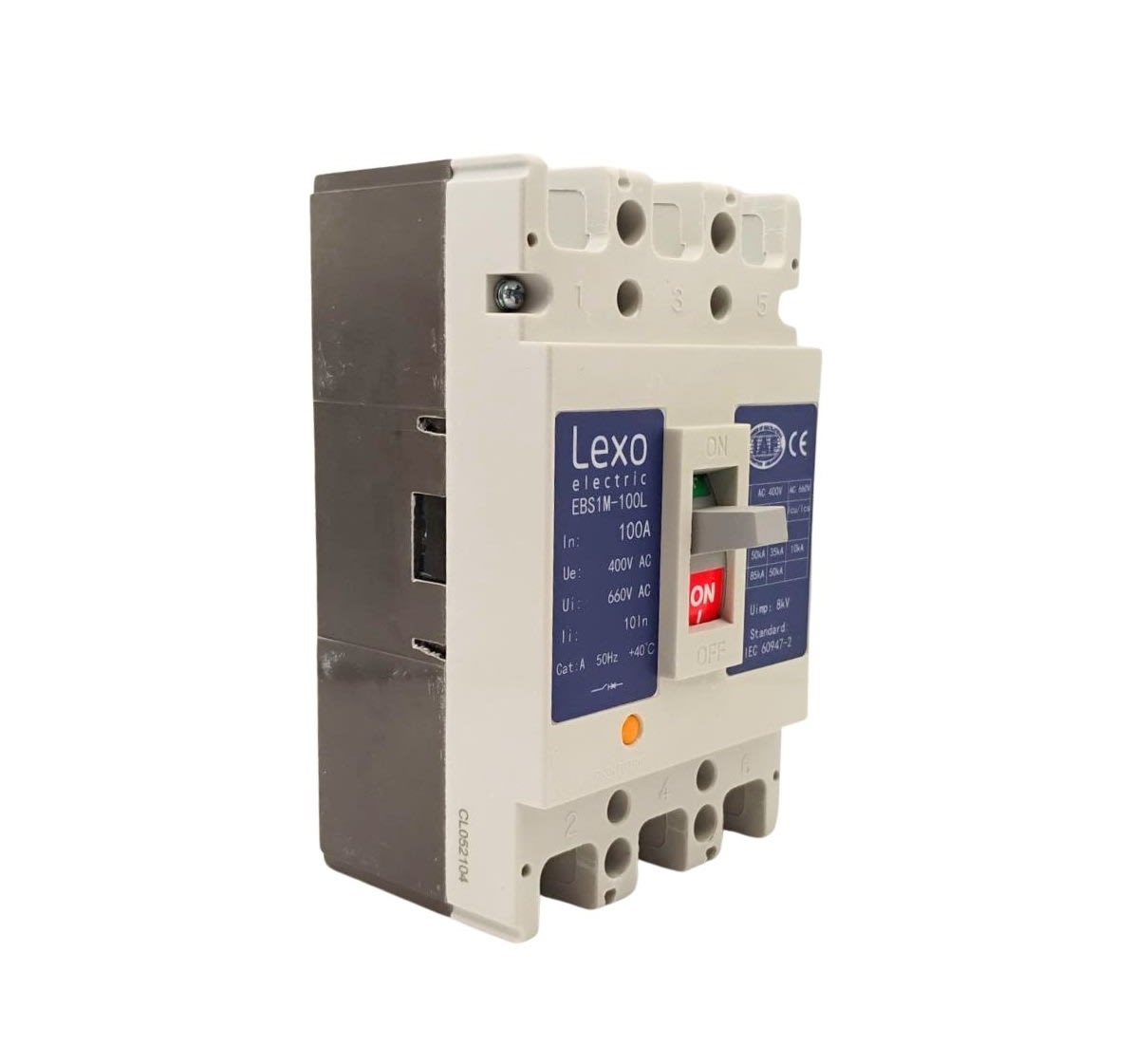 Interruptor Automatico Caja Moldeada 3x100A 35KA Lexo EBS1M-100 | INGOA ...