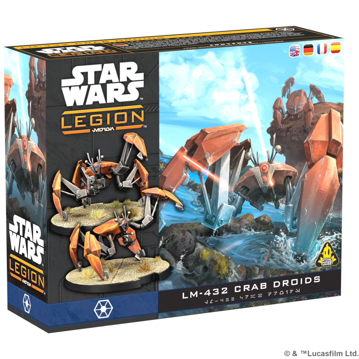 SW Legion LM-432 Crab Droids | La Guarida del Dragón