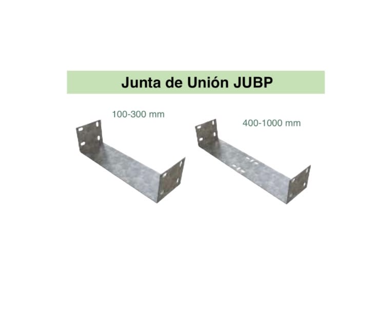 ECLISA DE UNION PARA BPC 100X50MM GALVANIZADA | Nuevo URNAV