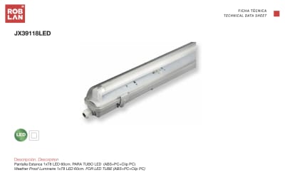 EQUIPO ESTANCOS Y TUBOS LED | Nuevo URNAV