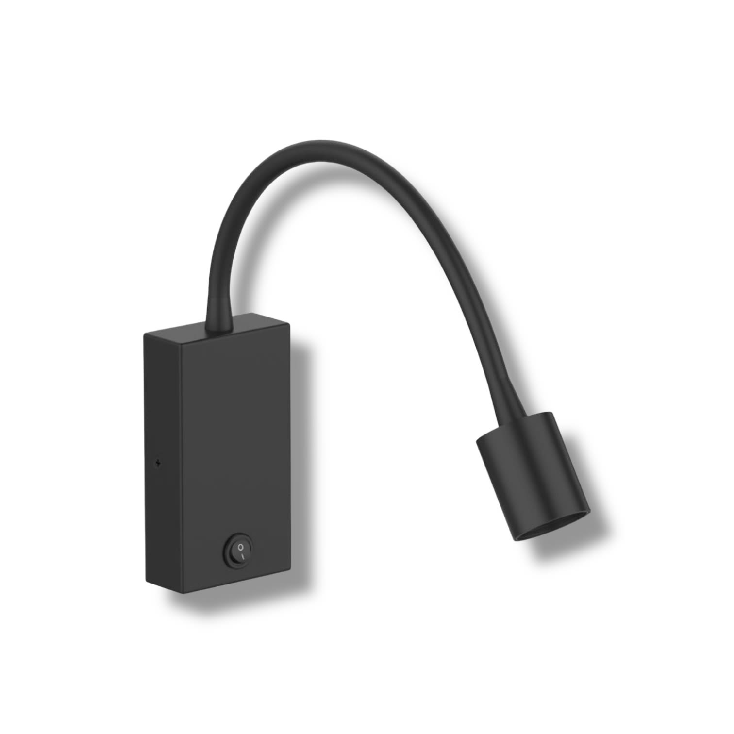 APLIQUE SKRYPT LED 3W 3000K 220LM DIRIGIBLE C/INTERRUPTOR NEGRO | Nuevo URNAV