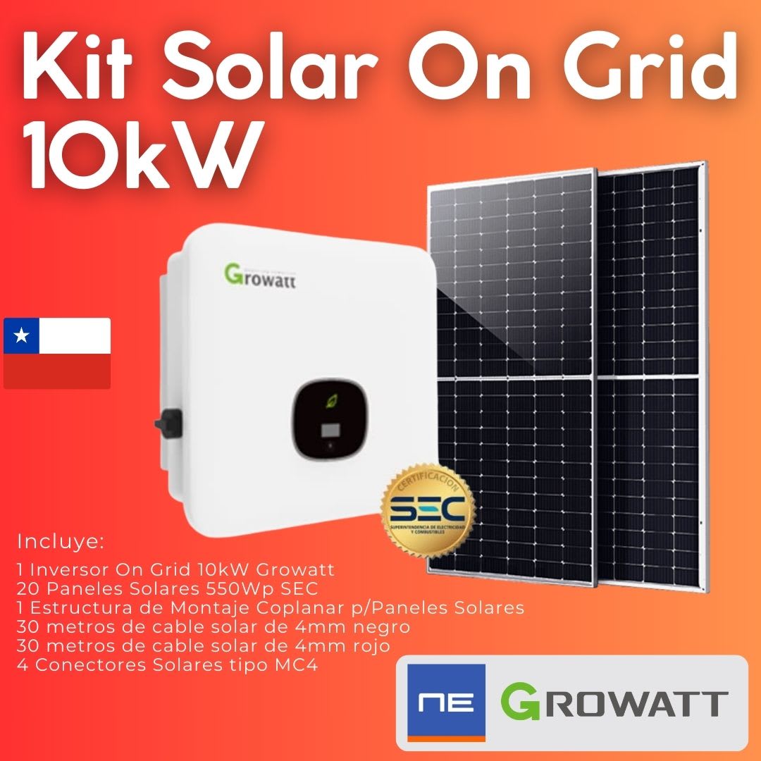 Kit Solar On Grid 10kW | Natura Energy es especialista en paneles ...
