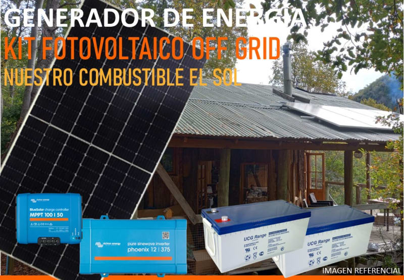 Kit Solar Off Grid | Kit Fotovoltaico, Panel Solar Precio, Victron ...