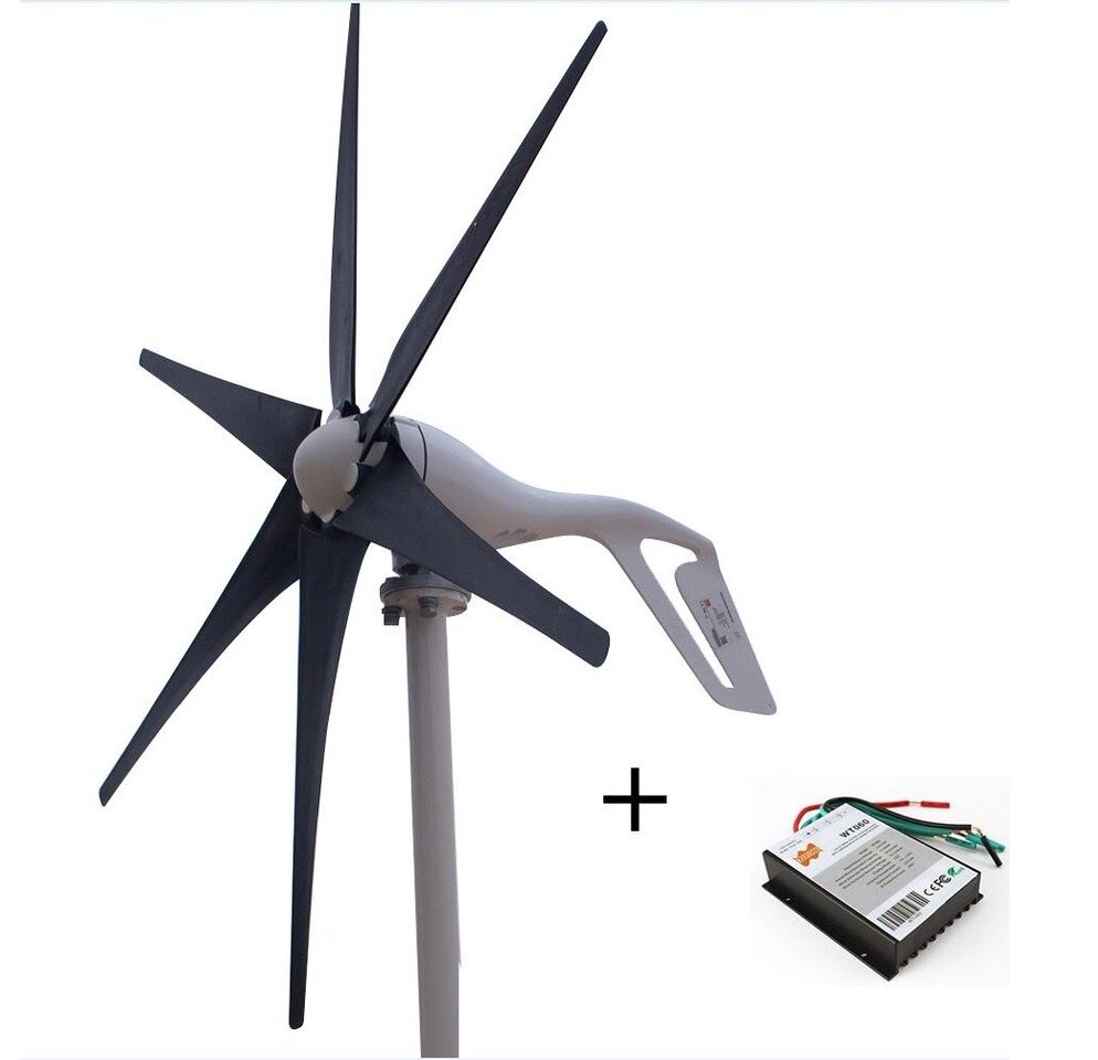 Generador Eólico 400W 3 Aspas con Salida a 24V AC | Kit Solar ...