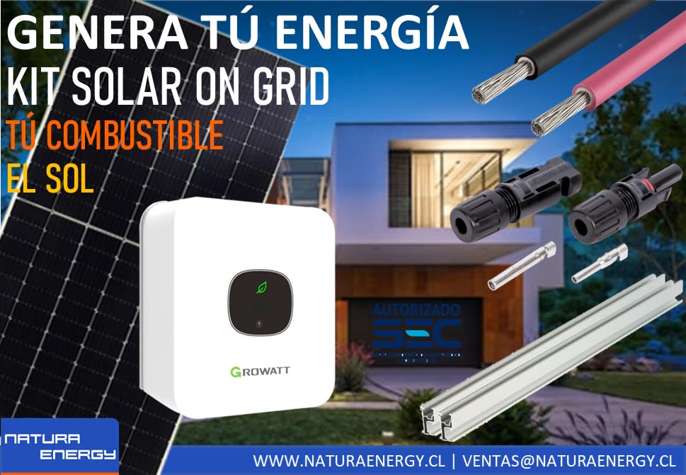 Kit Solar On Grid 3000W | Kit Fotovoltaico, Panel Solar Precio ...