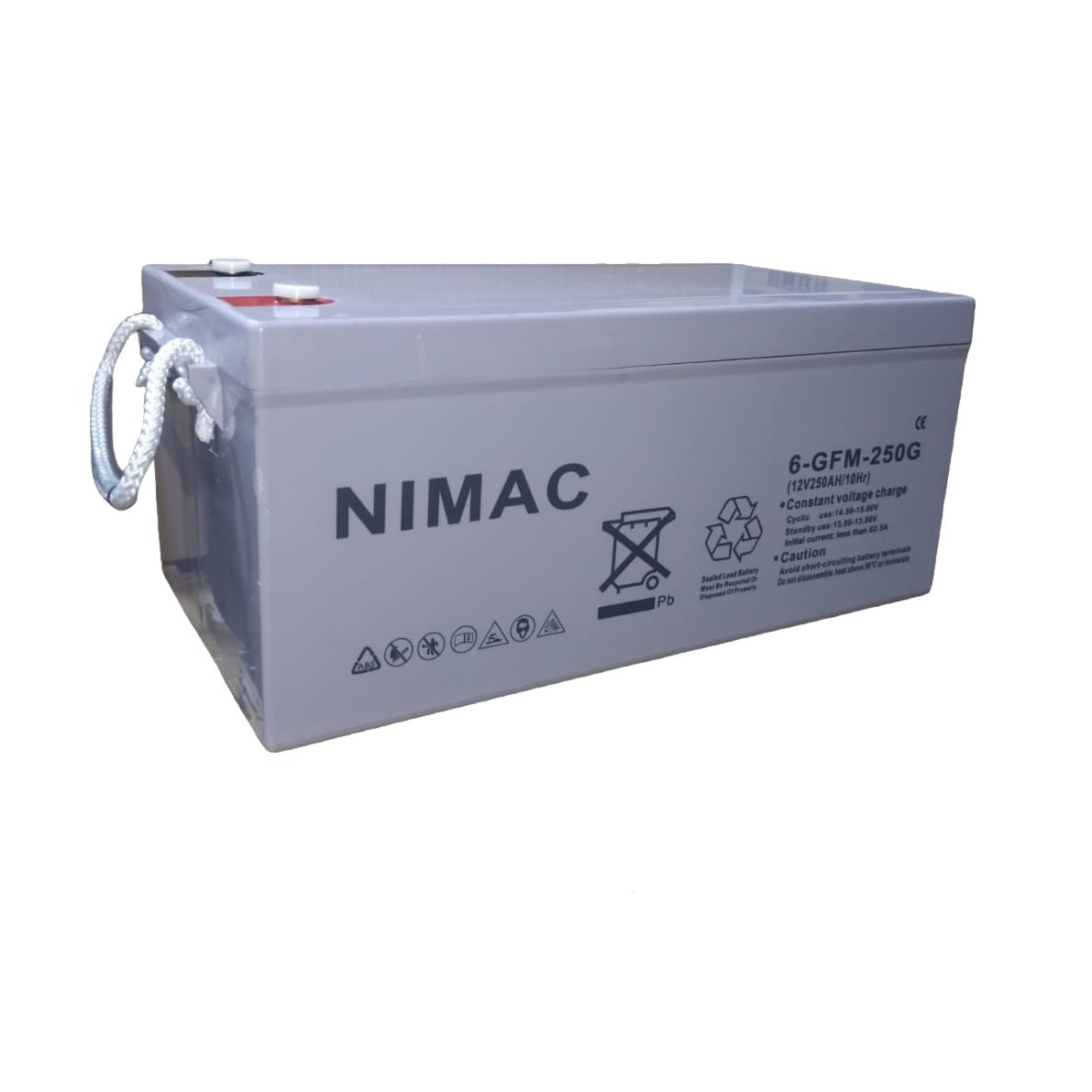 Batería Nimac 250Ah 12V GEL Ciclo Profundo | Natura Energy es ...