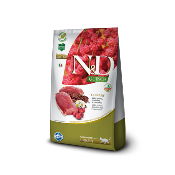 N&D Gato Adulto Quinoa & Pato Urinary 7,5 Kg | Invasión Animal