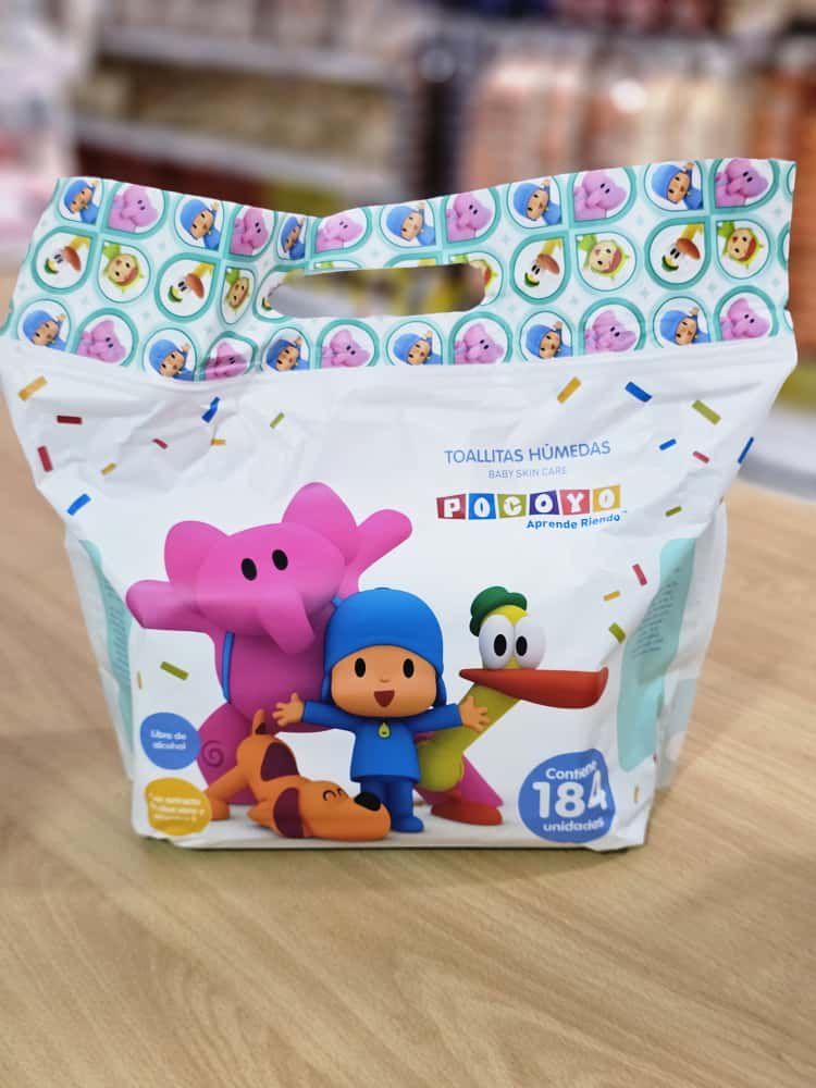 PAÑITOS HUMEDOS POCOYO 184U | Pizmel