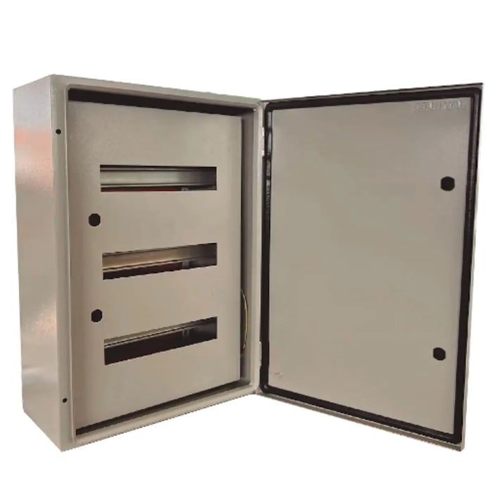 TABLERO METALICO 600X400X230 CON CHASIS 3x15 | ELECTRICIDAD PJ