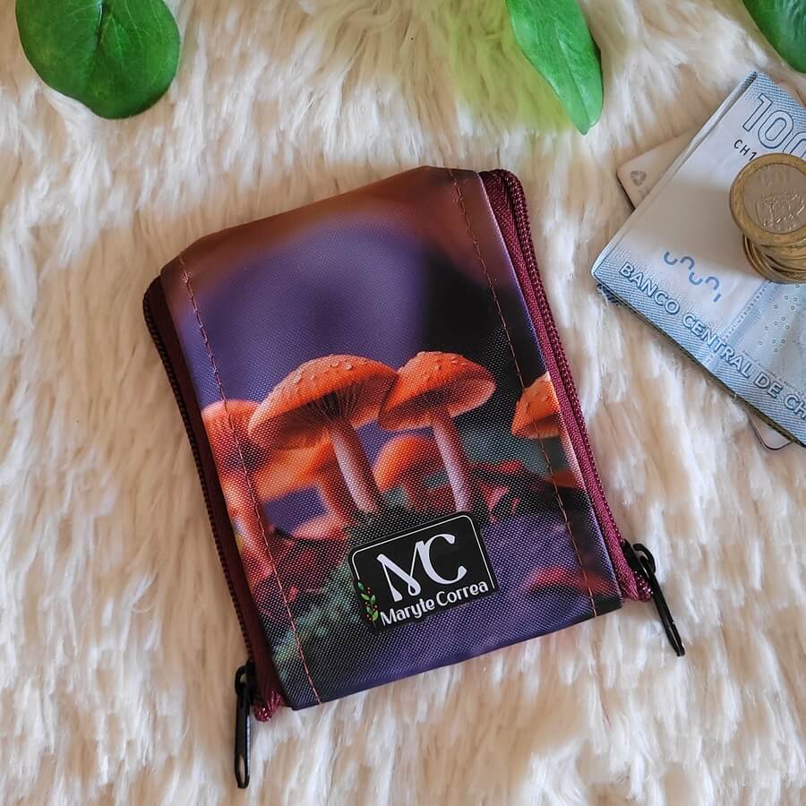 Monedero doble - Fungi | Creadoras SPA
