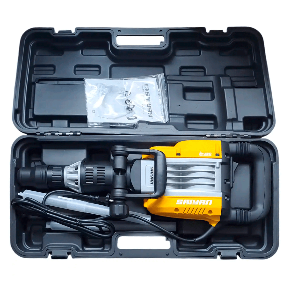 Martillo Demoledor SDS Max 11kg 1650W 5-29J | Avril Import