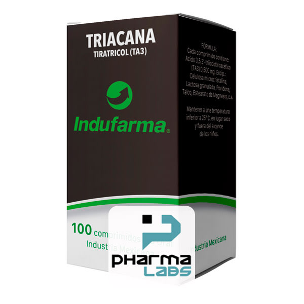 Triacana Indufarma 100c/0.35mg. | Pharmalabs