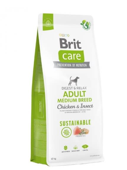 BRIT CHICKEN E INSECTO ADULTO MEDIUM 12Kg | Pet Kingdom