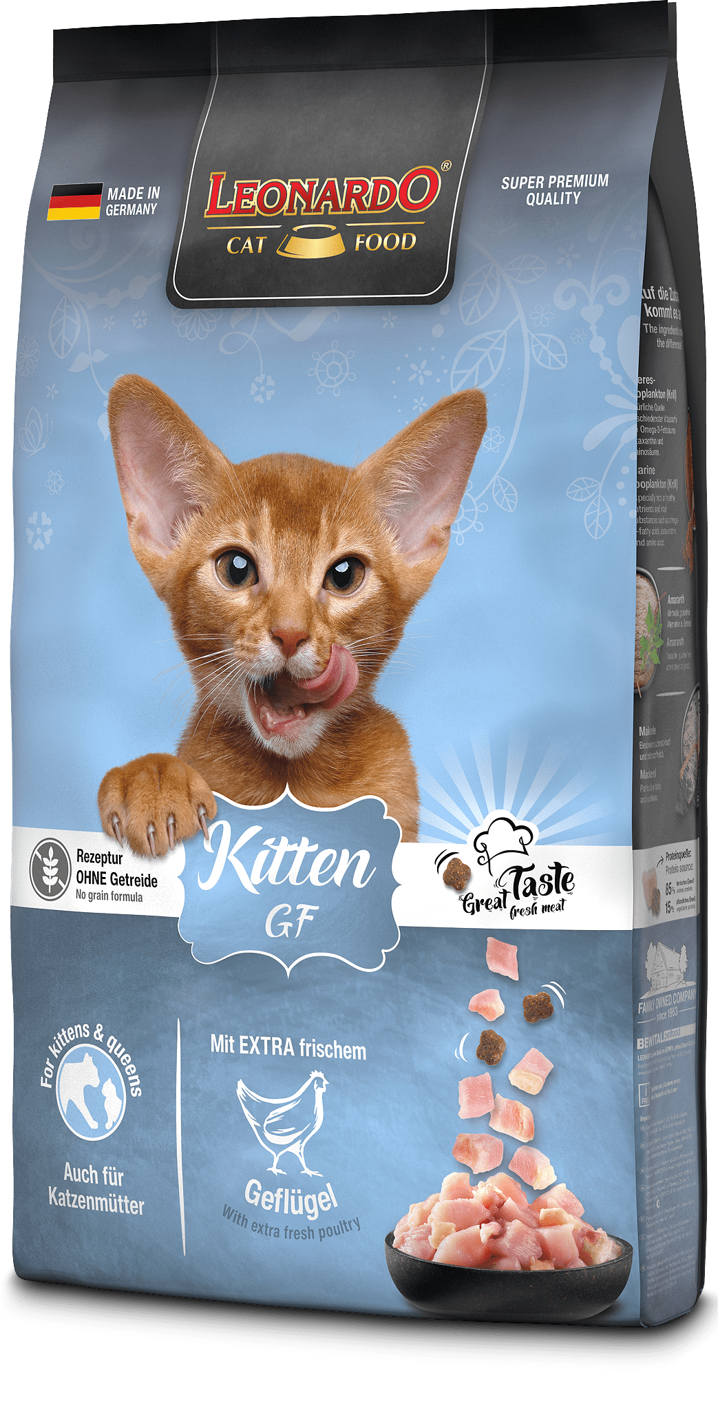 Leonardo Kitten Grain Free 7,5 Kg. | Pet Kingdom