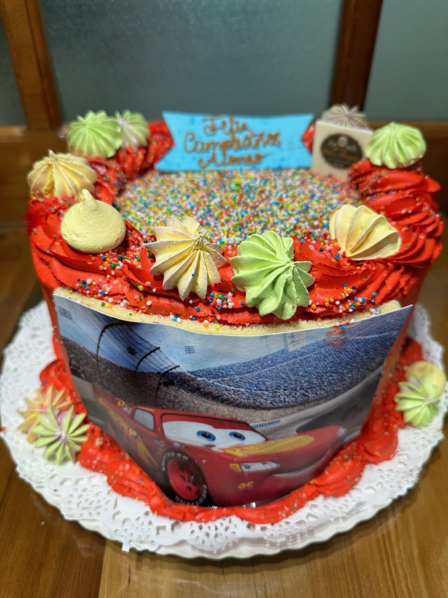 Torta Temática Cars | Pastelería Dulce Alegría