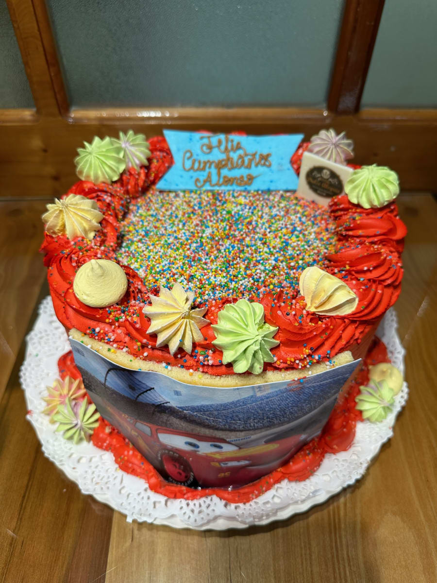 Torta Temática Cars | Pastelería Dulce Alegría