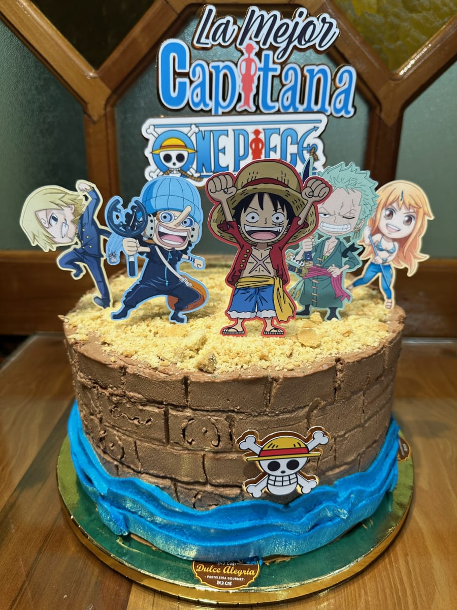 Torta Temática One Piece | Pastelería Dulce Alegría
