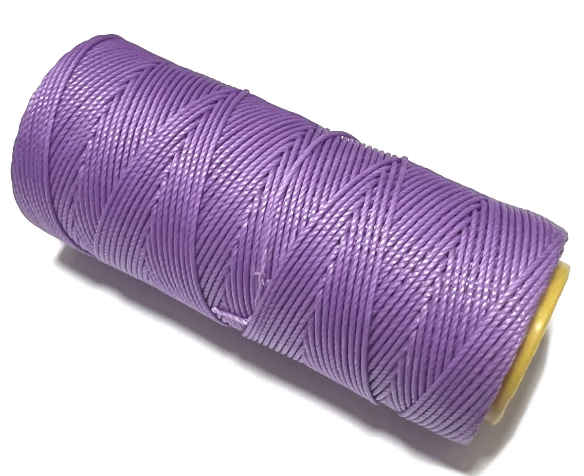 Hilo Macrame 100% Poliester Lila A1146 (Rollo 50 Gramos) | Mundo del Joyero