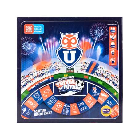 Juego de Mesa Trivia de Futbol Universidad de Chile - Dactic Games ...