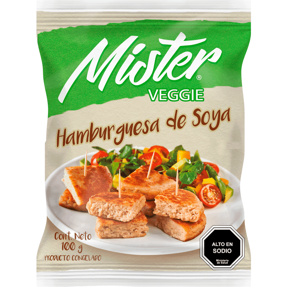 HAMBURGUESA SOYA MR. VEGGIE (100 GRS) | asfmarket