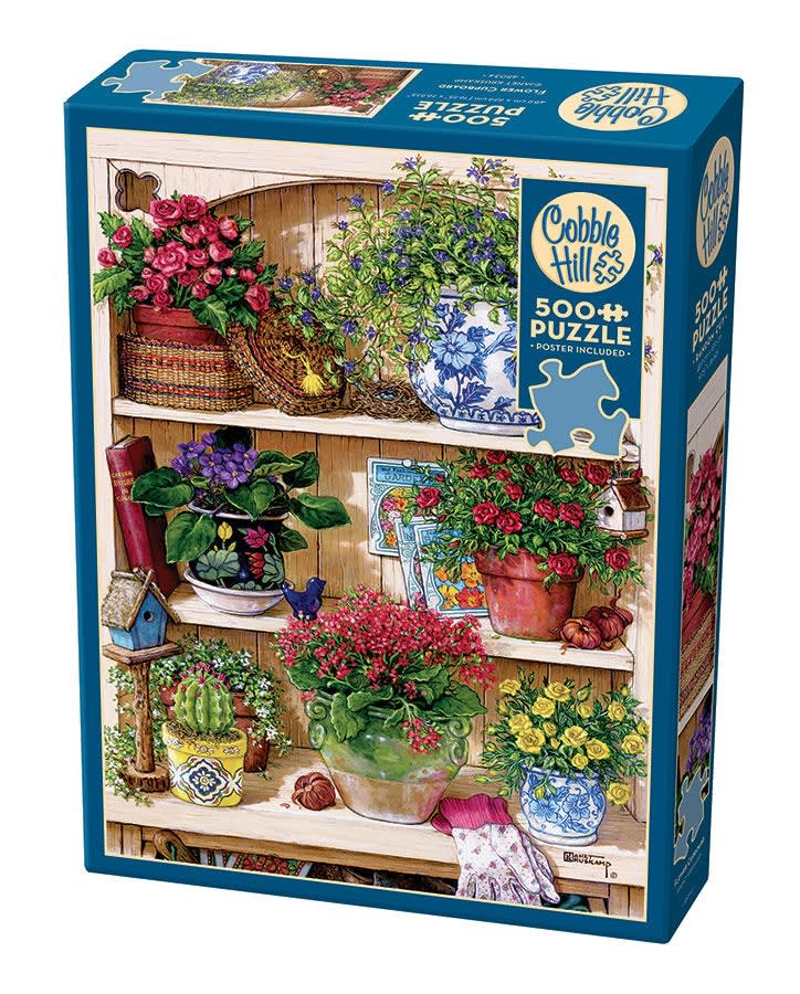 500 Piezas - Flower CupBoard | cardgame