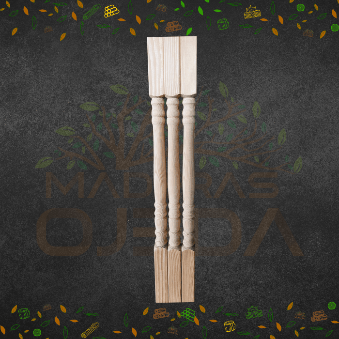 BALAUSTRO OREGON 2x2x80 | Maderas Ojeda