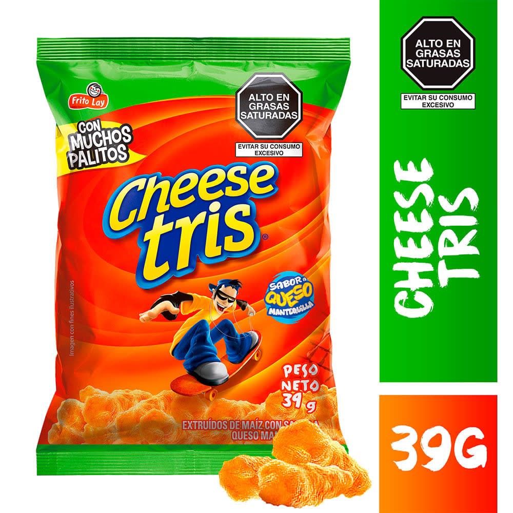 CHEESE TRIS 39 g | Merkadex