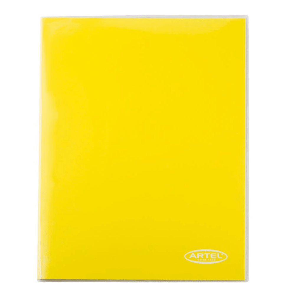 Carpeta Plastica Con Acoclip Artel | Distribuidora Ecocraft