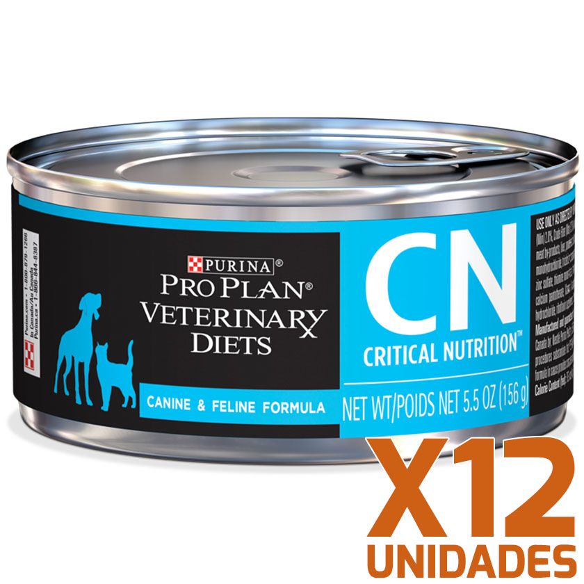 Purina Pro Plan CN Critical Nutrition Canino y Felino 156gr X 12 ...