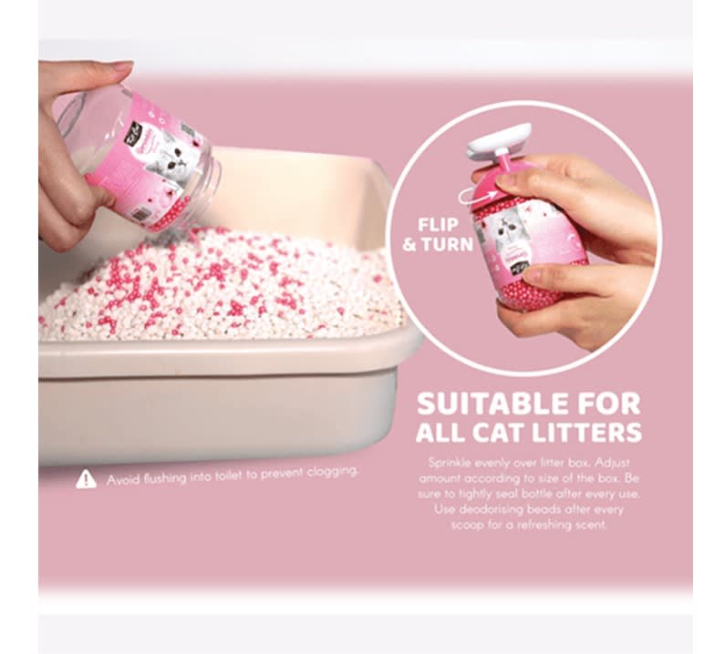Kit Cat Sprinkles Perlas Perfumadas para arena de gato Aroma Baby ...