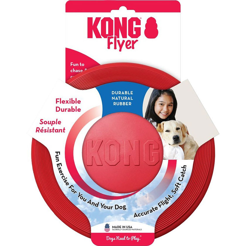 Juguete Kong Frisbee Flyer para perros | NovaPet.cl Alimentos y ...