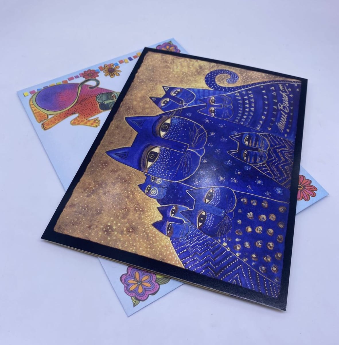 tarjeta de felicitaciones Indigo cats | NEKO Mascotas