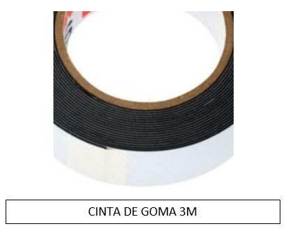 Cinta de Goma 3M #2351 | Ferretería San Carlos